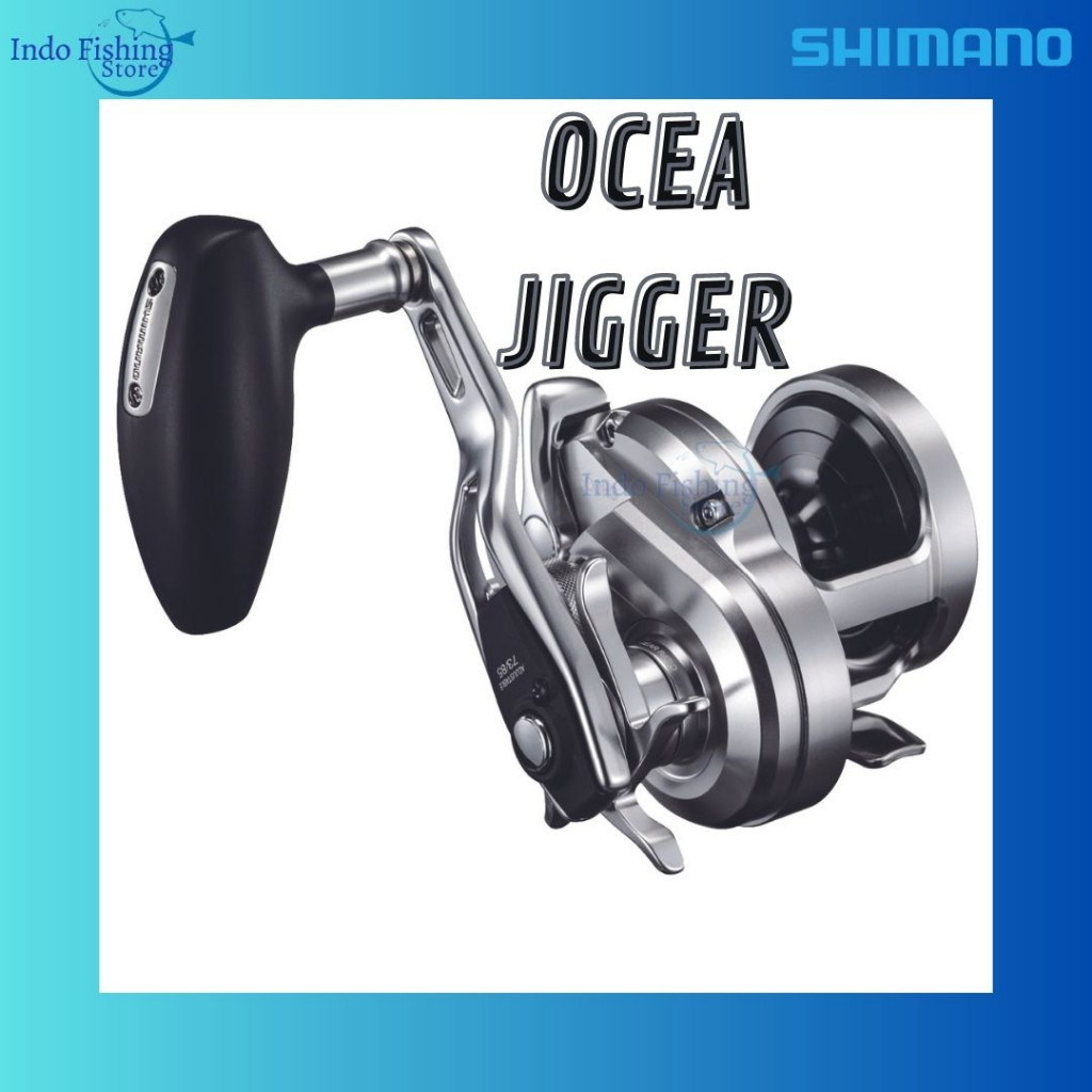 Jual Reel Overhead Shimano Ocean Jigger OH Reel Mancing JIgging Garansi ...