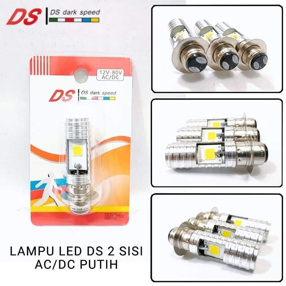 Jual Lampu Dop Depan LED 2 Sisi Motor Matic Bebek Beat Vario H6 ...