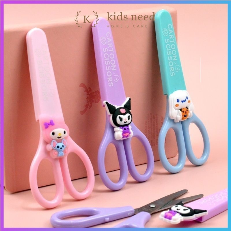 Jual Gunting Anak Lucu / Gunting Mini Karakter / Scissors Kecil Unicorn ...