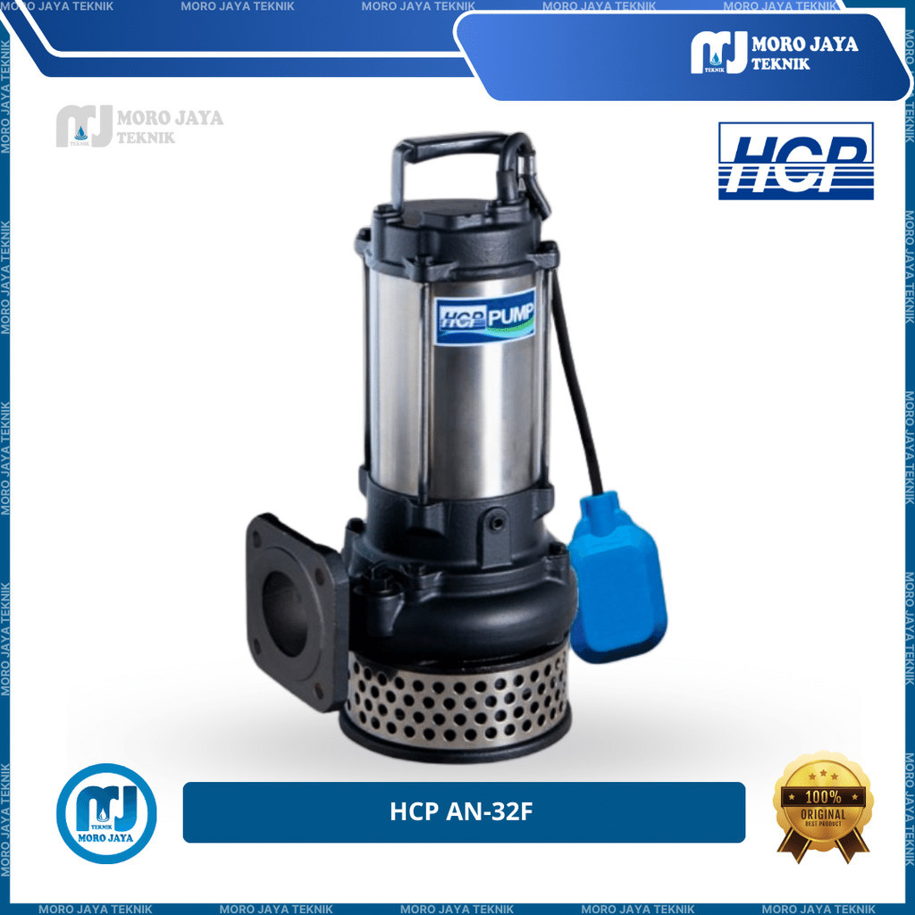 Jual Pompa Celup Air Limbah HCP AN-32F 2Hp 380V HCP AN-32F Auto 220V 3 inch | Shopee Indonesia