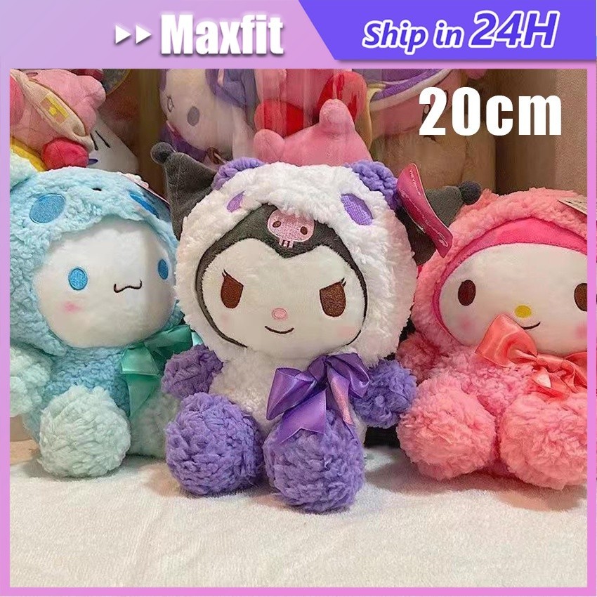 Jual Boneka Sanrio Series Cinnamoroll Kuromi My Melody Kartun Plush Toys Boneka Mewah Lembut ...