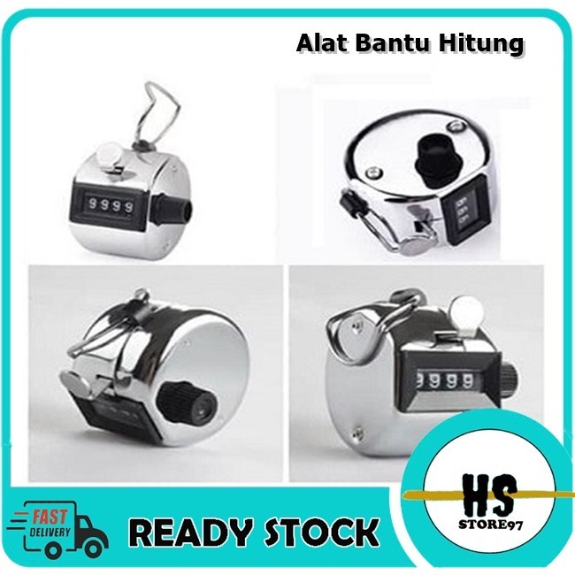 Jual Hand Counter 4 Digit Alat Penghitung Manual Hand Tally Counter ...