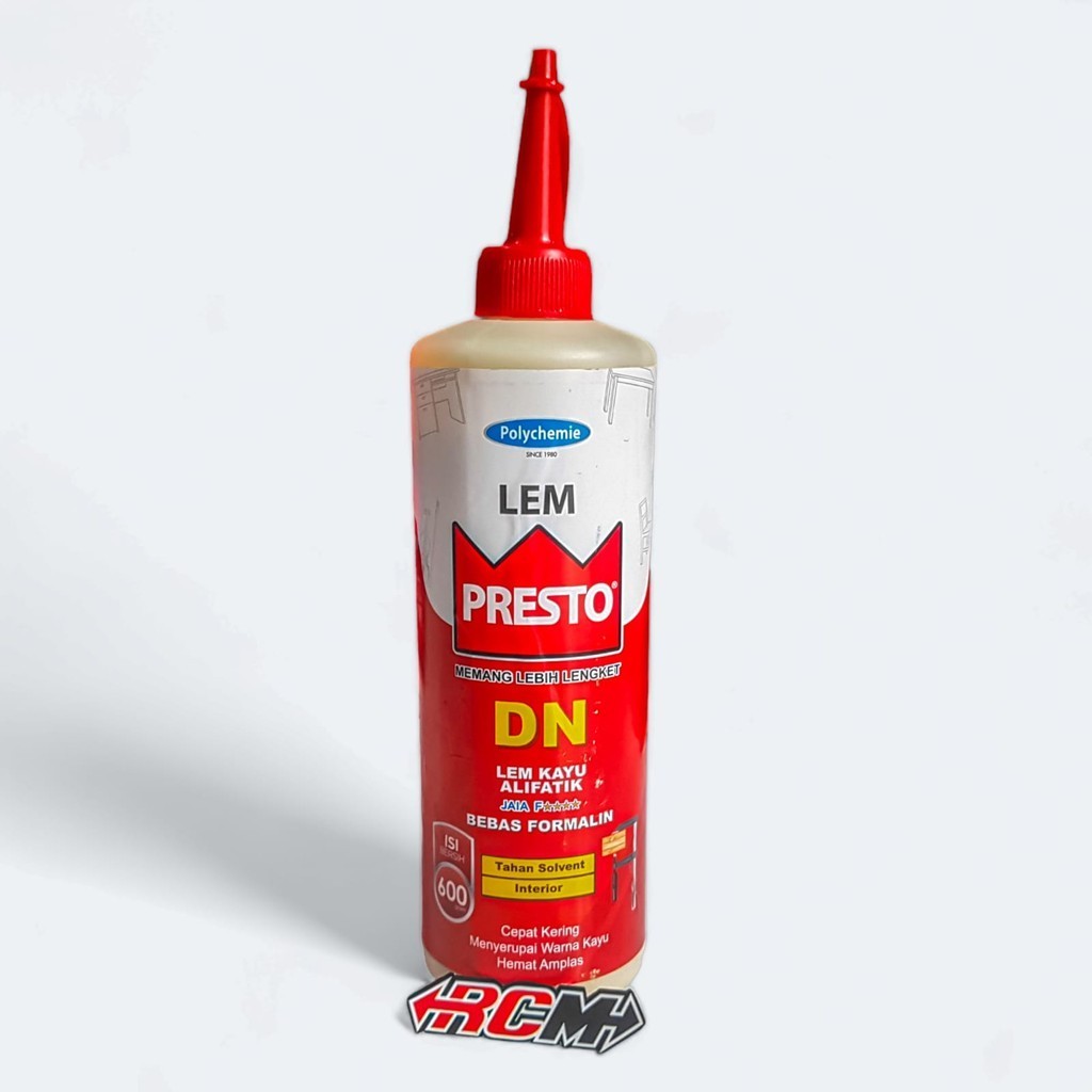 Jual PRESTO DN 600GR LEM KAYU PUTIH WHITE MULTIPLEK MEBEL FURNITURE ...