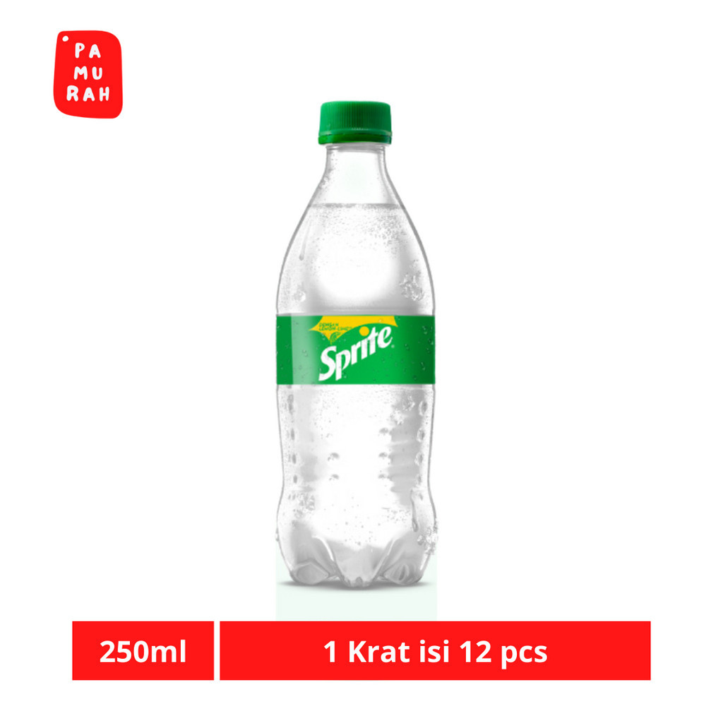 Jual Sprite Lemon Lime Minuman Soda - Botol 250ml - x12 Pcs | Shopee ...