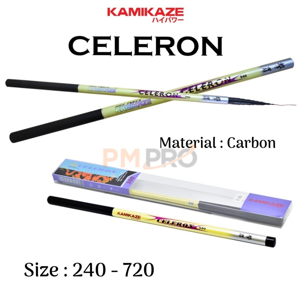 Jual Kamikaze Celeron 360 Joran Tegek Ruas Panjang High Carbon Rod ...