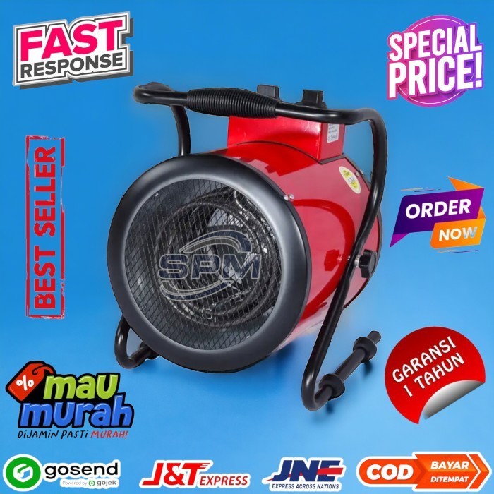 Jual blower pemanas kandang 15kw blower heater pemanas Ruangan 380V ...