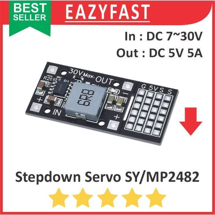 Jual Modul Step Down Servo MP2482 Stepdown Power Supply PSU SY2482 Buck ...