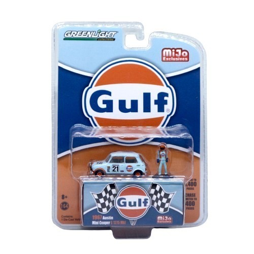 Jual Diecast Greenlight 1967 Austin Mini Cooper Gulf | Shopee Indonesia