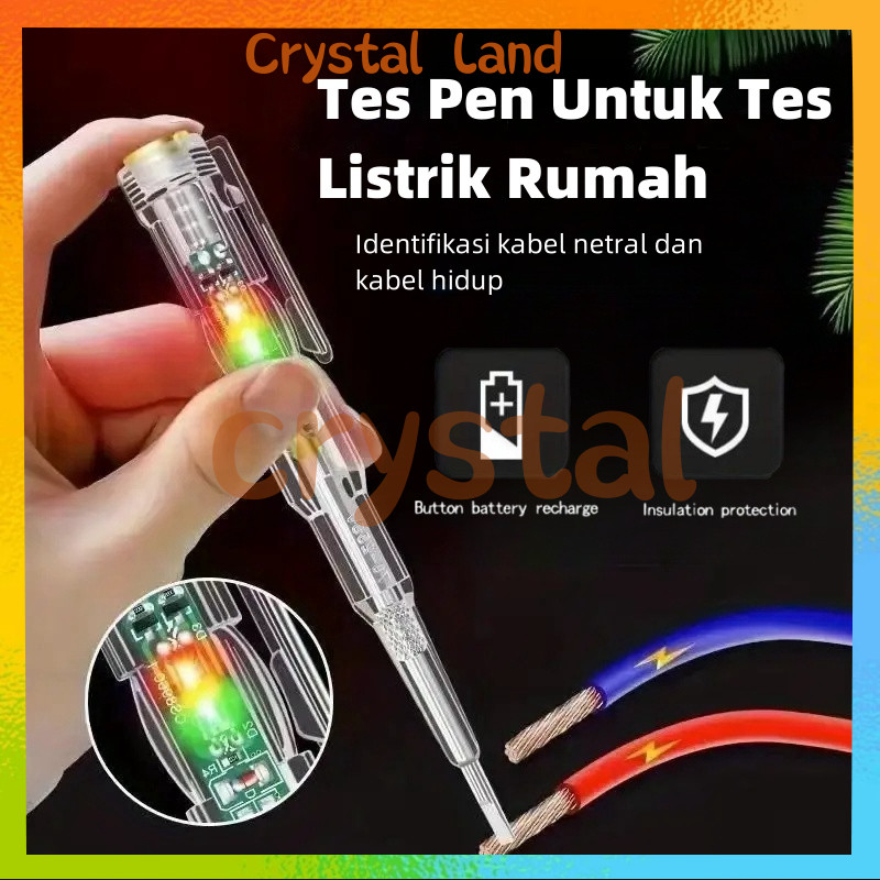 Jual Tes Pen Untuk Tes Listrik Rumah / Kabel Listrik Testpen Lampu ...