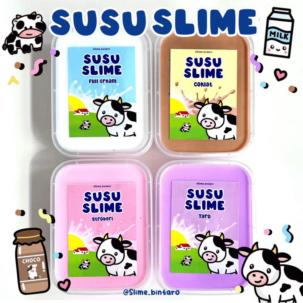 Jual SUSU SLIME TOFU SLIME BY SLIME BINTARO | Shopee Indonesia