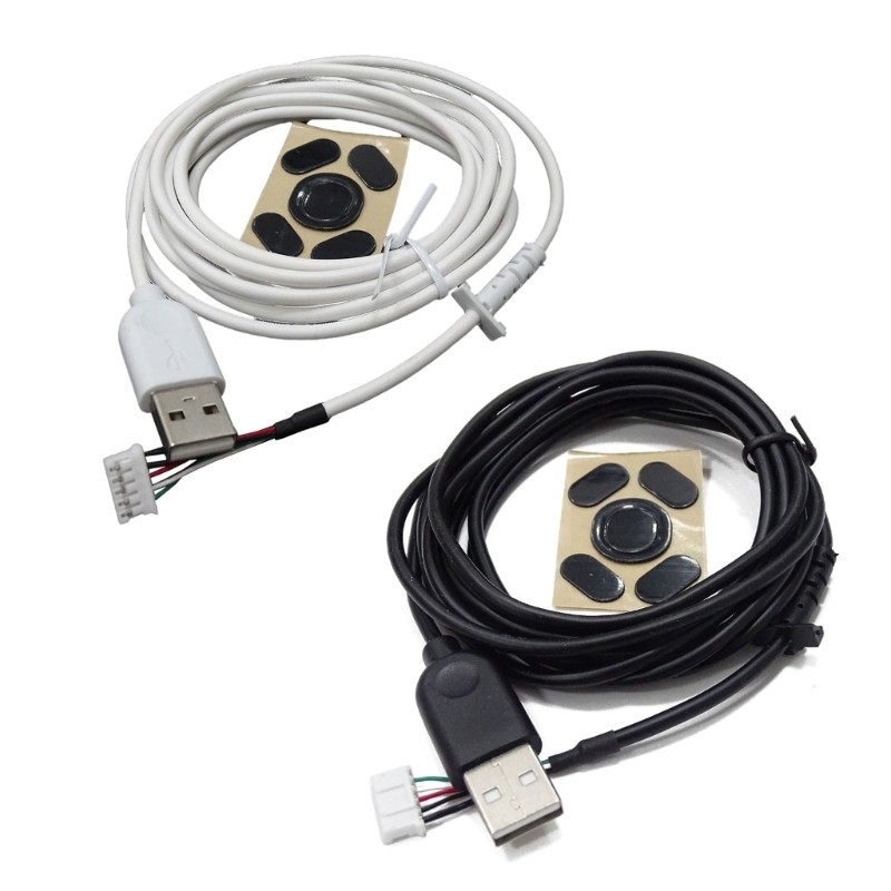 Jual USB Mouse Cable and Feet for Logitech G102 Gaming Mouse Part ...