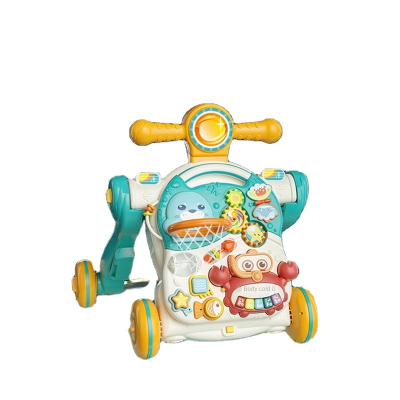 Jual Baby Toys Educational Babies Walker Toy Music 4 In 1 Preschool ...