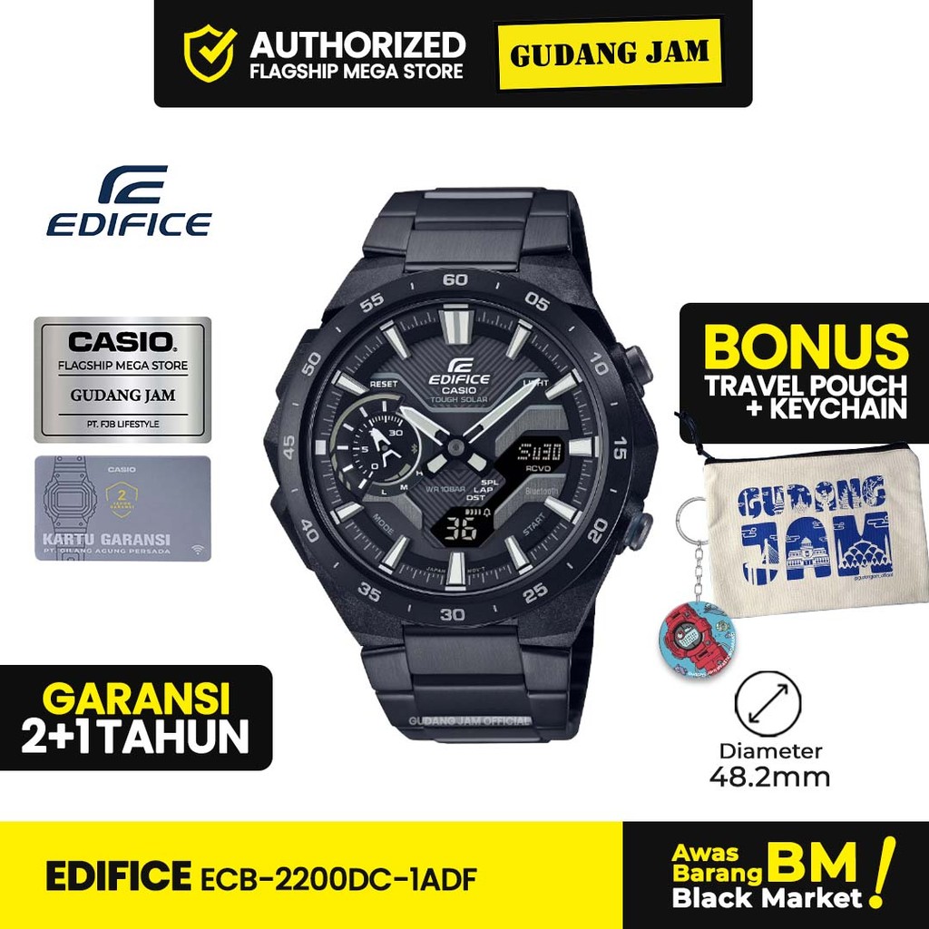 Jual Edifice ECB-2200DC-1ADF ECB-2200DC-1A ECB-2200DC ECB2200DC ECB 2200DC | Shopee Indonesia