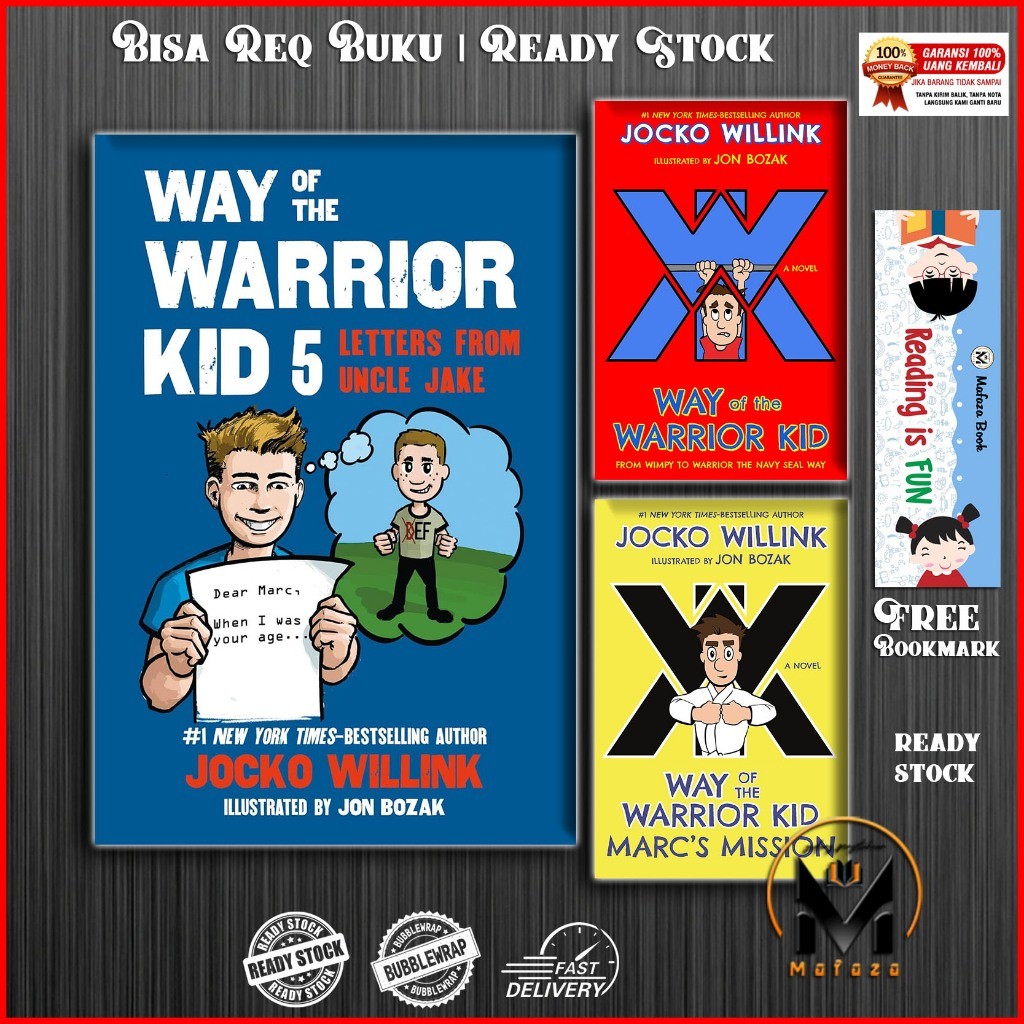 Jual Way of the Warrior Kid (4 book series) By Jocko Willink (English ...