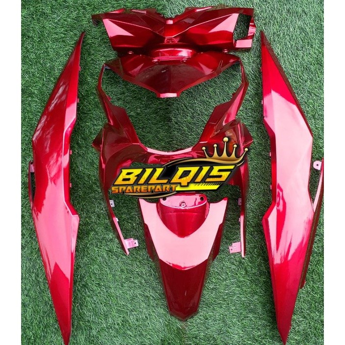 Jual FULL SET HONDA BEAT FI ESP NEW ECO TAHUN 2016 2017 MERAH CANDY ...