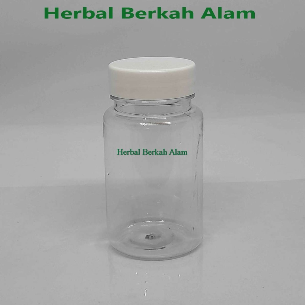 Jual Botol Obat 120 ml Natural Tutup Putih Polos / Botol Obat / Botol ...