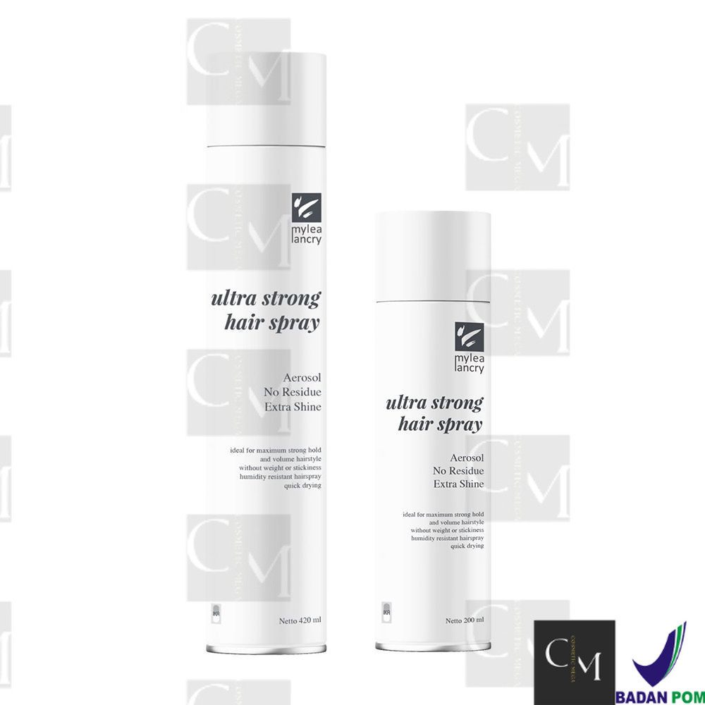 Jual Mylea Lancry – Ultra Strong Hair Spray 200ml & 420ml | Shopee ...