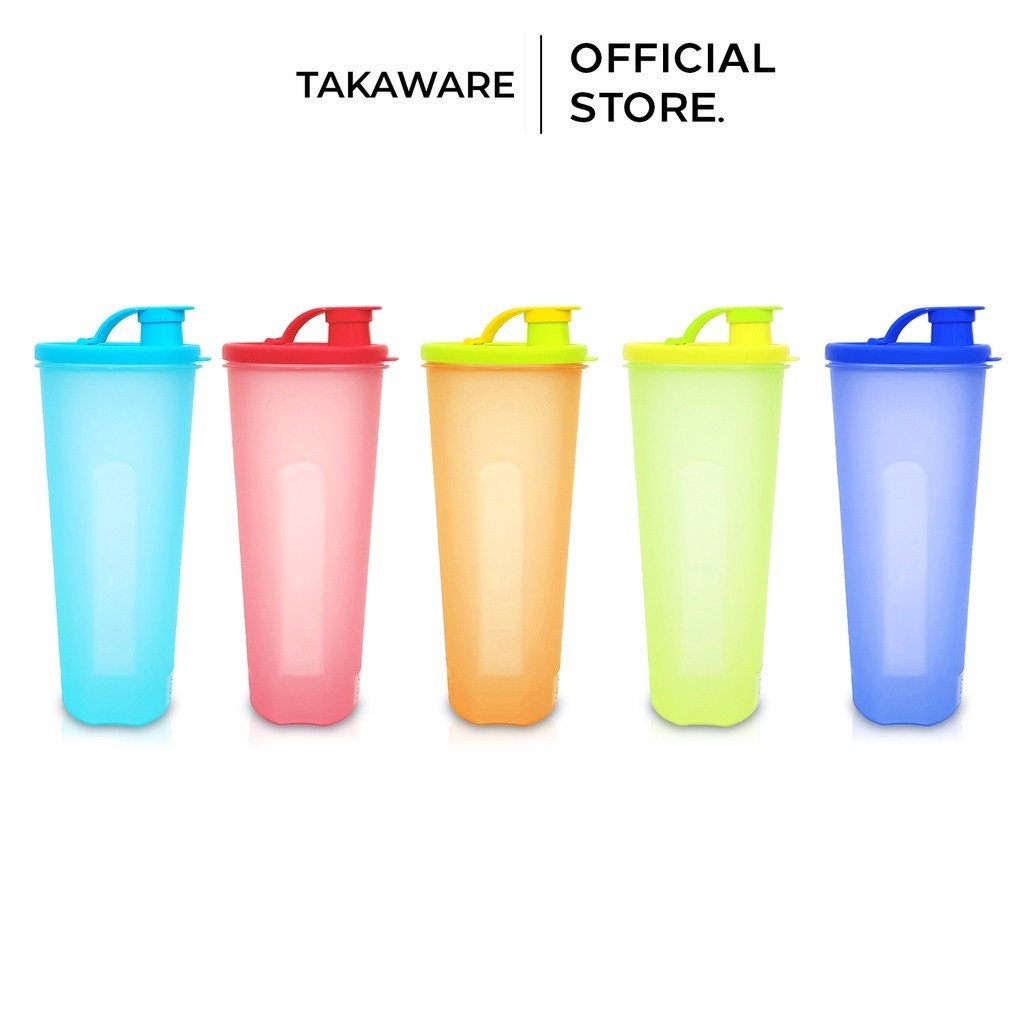 Jual Takaware Botol Minum Plastik Izzy Tall 1000 ML Water Bottle BPA ...
