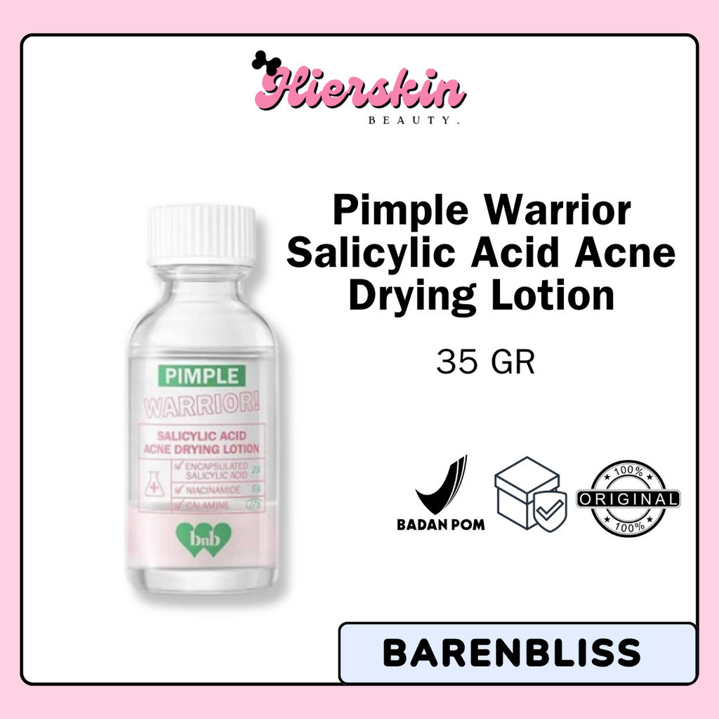 Jual Hierskin Beauty – BARENBLISS Pimple Warrior Salicylic Acid Acne ...
