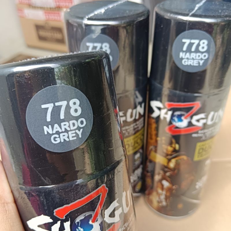 Jual pilok pilox cat semprot shogunz cat duco shogun nardo grey 778 ...