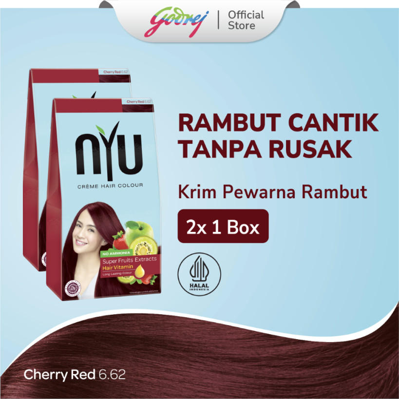 Jual NYU Creme Hair Colour Cherry Red x2 - Pewarna Rambut | Shopee ...