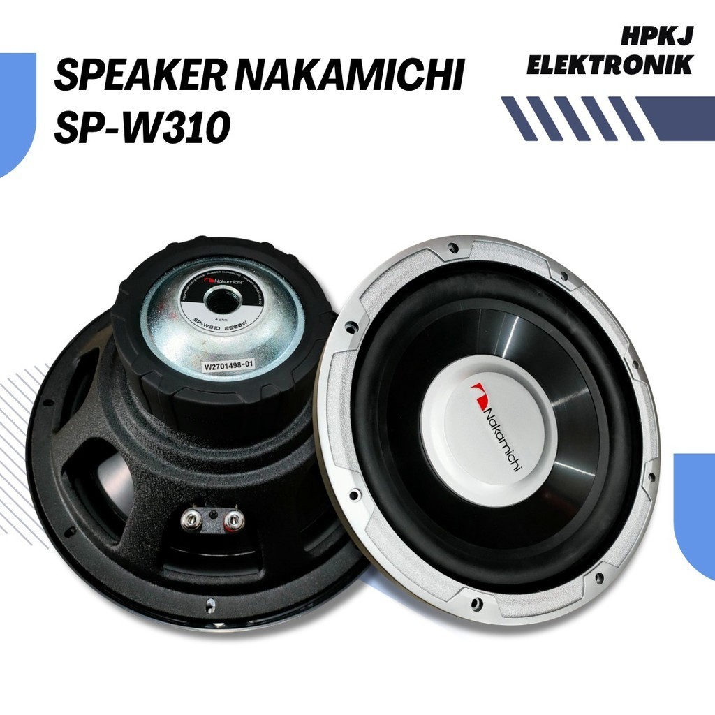 Jual Speaker Subwoofer 12 inc Nakamichi SP-W310 Speaker Nakamichi SP ...