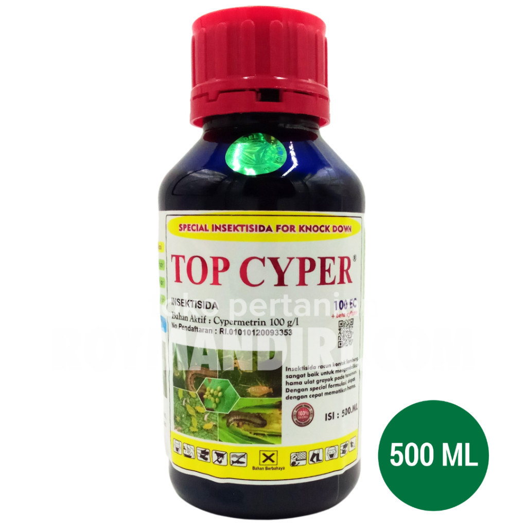 Jual Insektisida Top Cyper 100EC @500 ml | Shopee Indonesia
