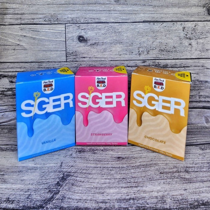 Jual Liquid SIGER MILK Susu Original Strawberry Chocolate 60ML | Shopee ...