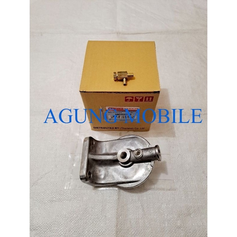 Jual BRAKET FILTER SOLAR / HEAD FUEL FILTER MITSUBISHI FUSO 6D22 ...