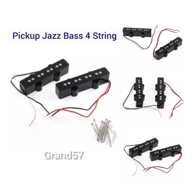 Jual Pickup Jazz Bass Elektrik 4 String Senar JB Bass Fender Squier ...