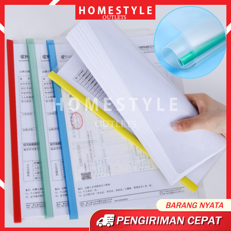 Jual Map Plastik Dokumen A4 / Map Plastik Business / A4 Sliding Report ...