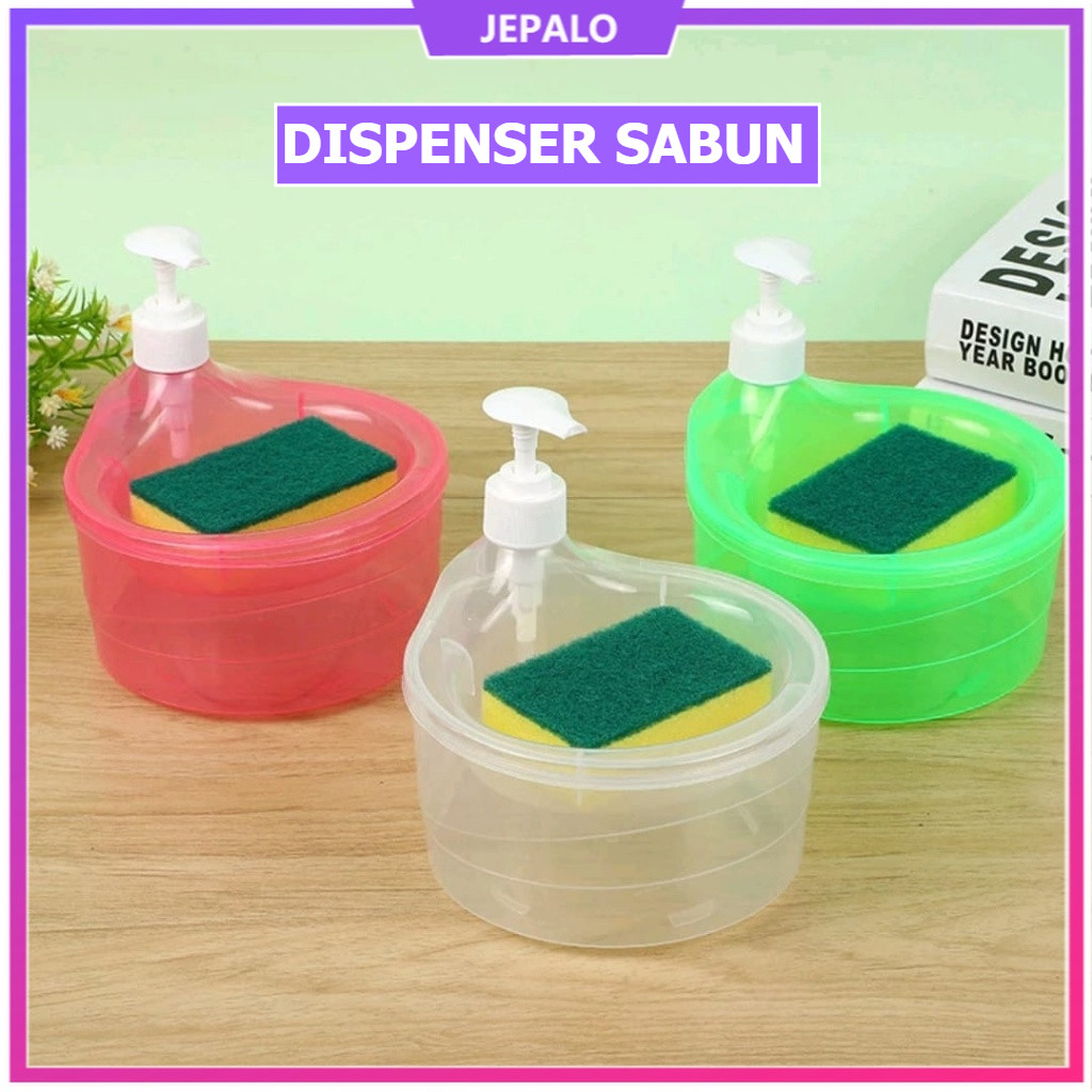 Jual Dispenser Sabun Cair Cuci Piring model mangkuk Bulat Soap Pump ...