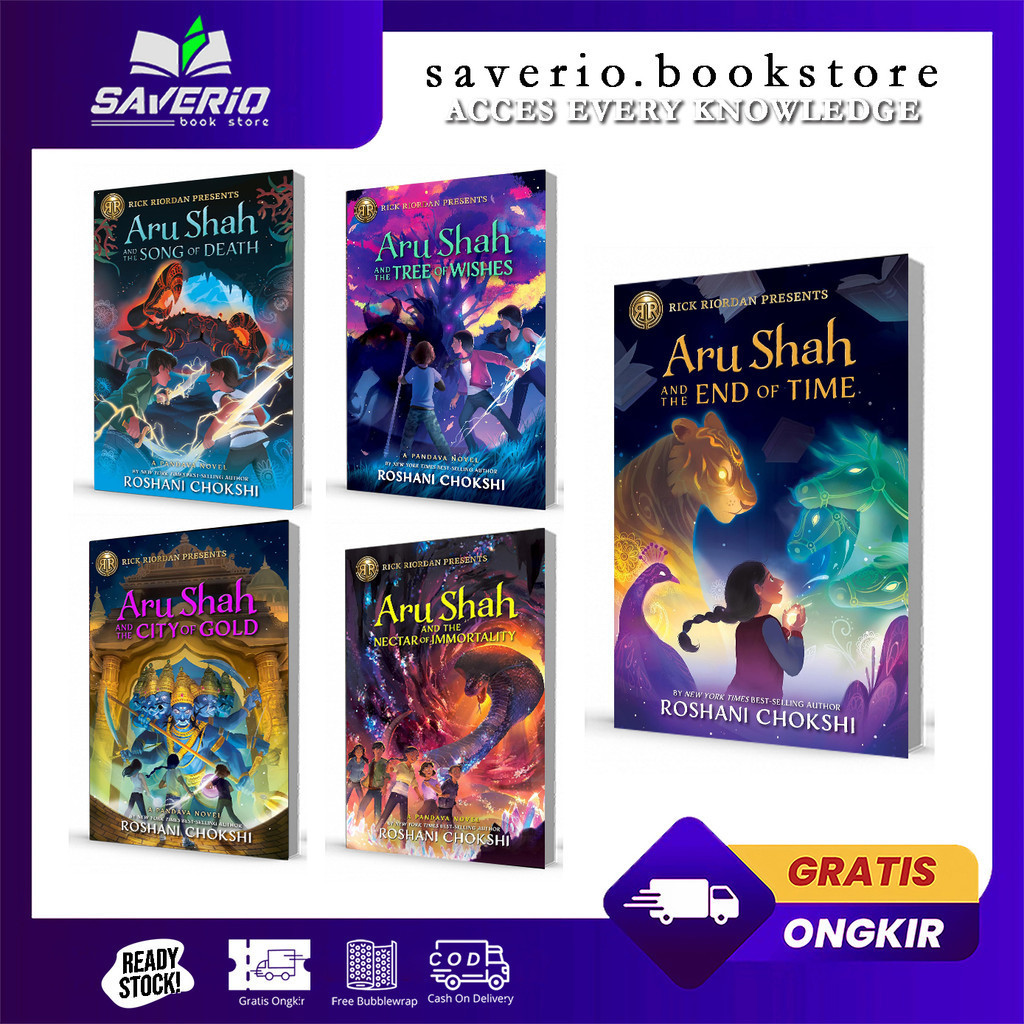 Jual Pandava (5 book series) Aru Shah and the End of Time | Aru Shah ...