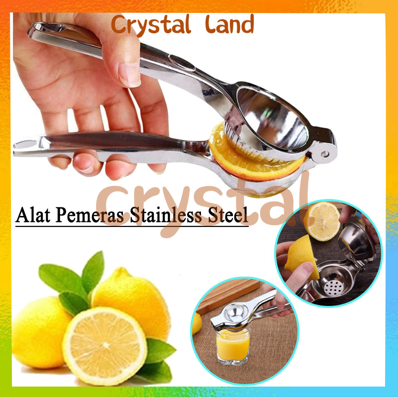 Jual Alat Pemeras Jeruk Lemon Stainless Tebal / Alat Pemeras Lemon ...