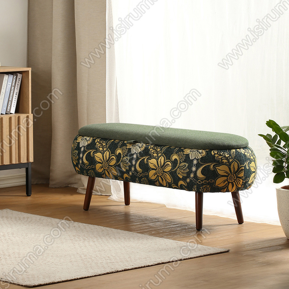Jual Kursi Tamu / Stool Minimalis PAOLA BENCH STOOL WITH STORAGE ...