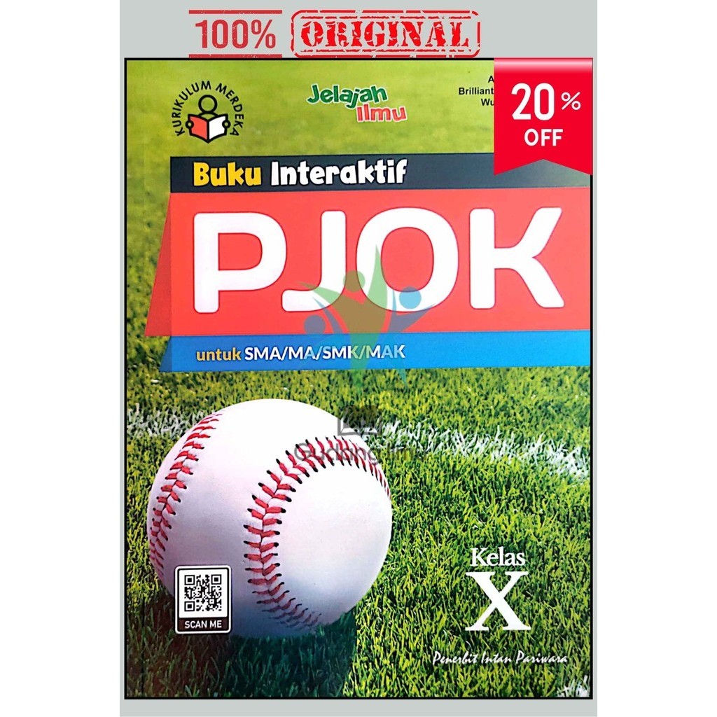 Jual Buku Interaktif PJOK SMA/MA Kelas 10/X Semester 1&2 Kurikulum Merdeka Intan pariwara Tahun ...