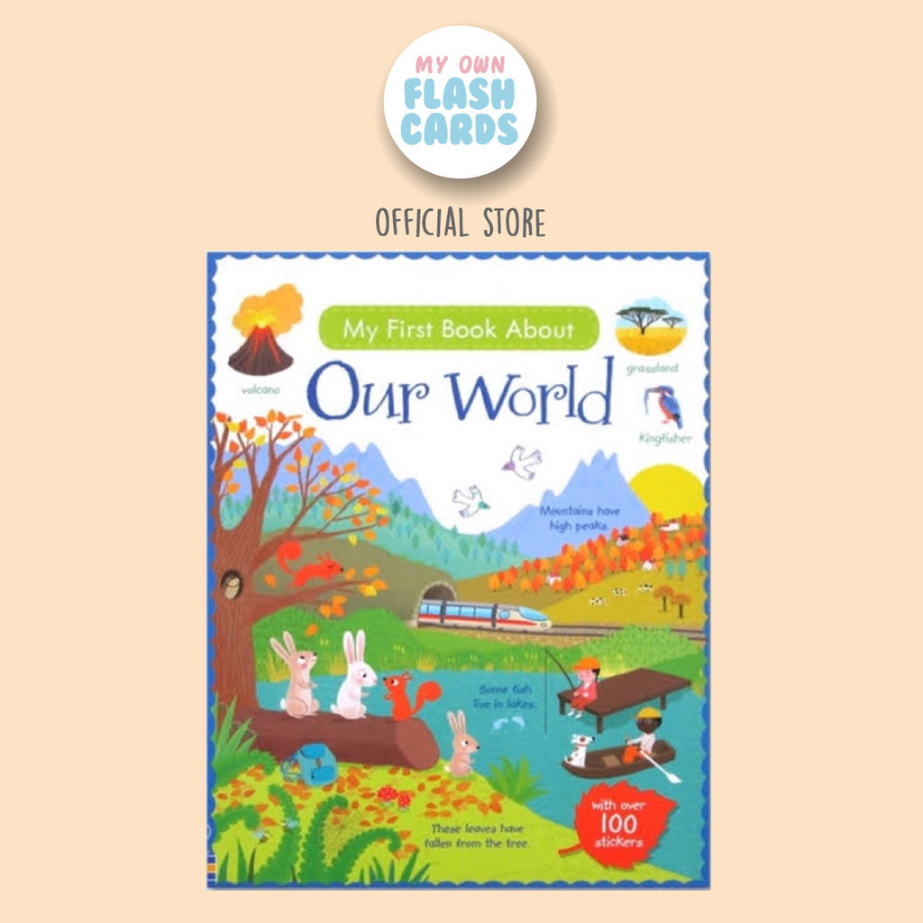 Jual Our World - Buku Stiker Edukasi Impor Anak Kado Imported Children ...