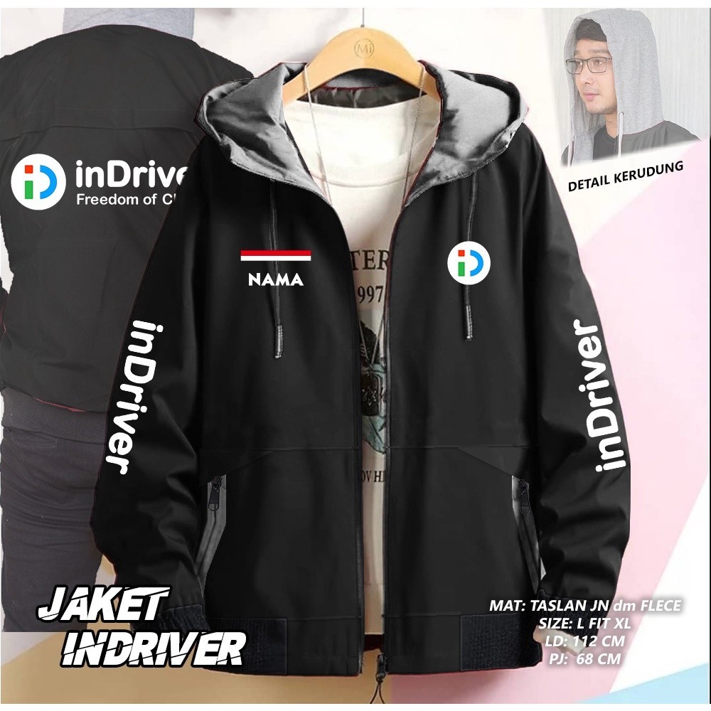Jual JAKET INDRIVER TERBARU / JAKET INDRIVER BOLAK BALIK / JAKET IN ...