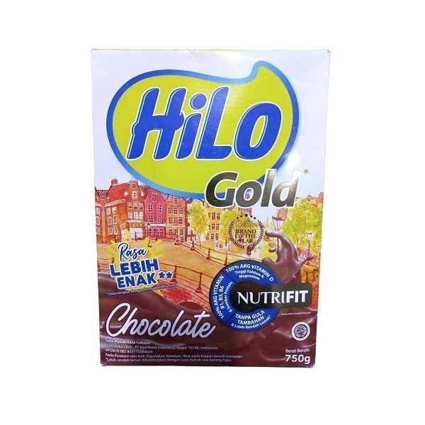 Jual HI LO GOLD CHOCOLATE 750 GR | Shopee Indonesia
