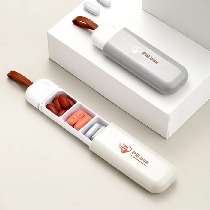 Jual Personal Medicine Box Tempat Pil Kapsul Obat Pribadi Travel 3 ...