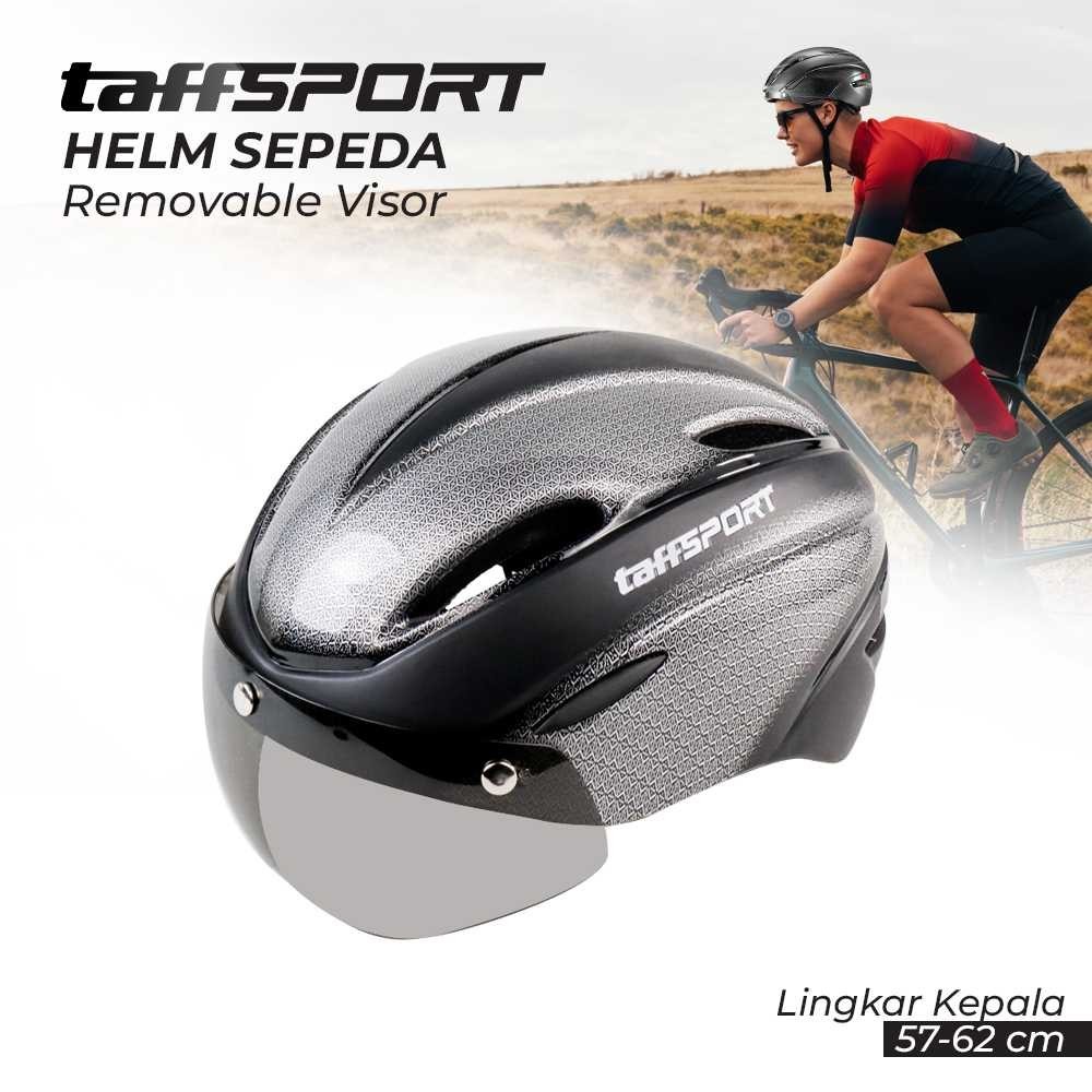 Jual Helm Sepeda Cycling Bike Visor Removable Lens | Shopee Indonesia