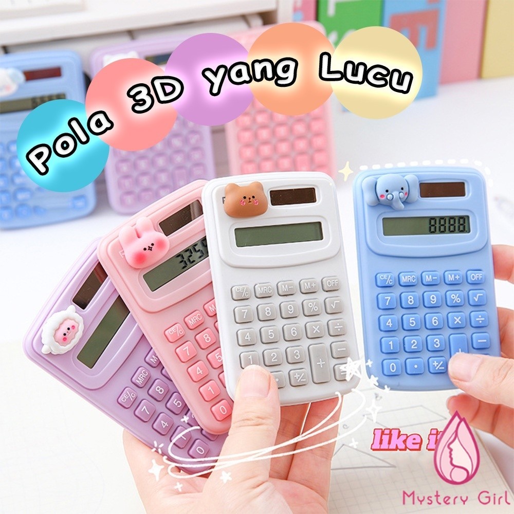 Jual KALKULATOR MINI 8 DIGIT BISA MASUK KANTONG SAKU / CALCULATOR MINI ...