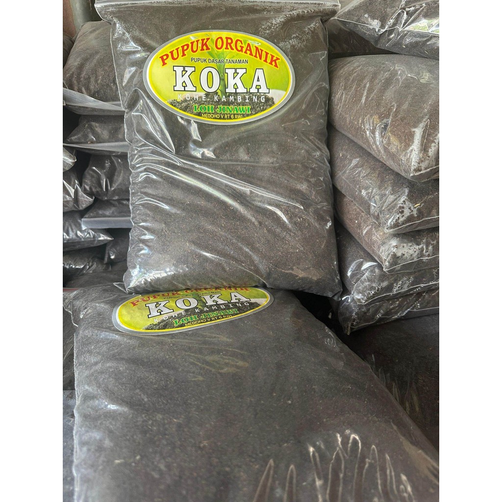 Jual PUPUK KOMPOS ORGANIK KOKA PREMIUM 1.5KG | Shopee Indonesia