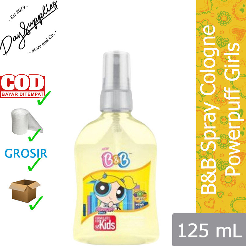 Jual B&B Kids Spray Cologne Bubbles Powerpuff Girls (Tutti Frutti ...