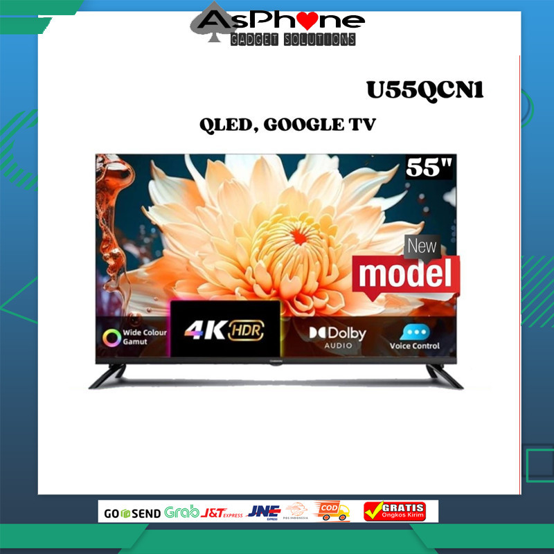 Jual CHANGHONG U50QCN1 QLED TV 50 INCH 4K UHD GOOGLE TV SMART TV ...