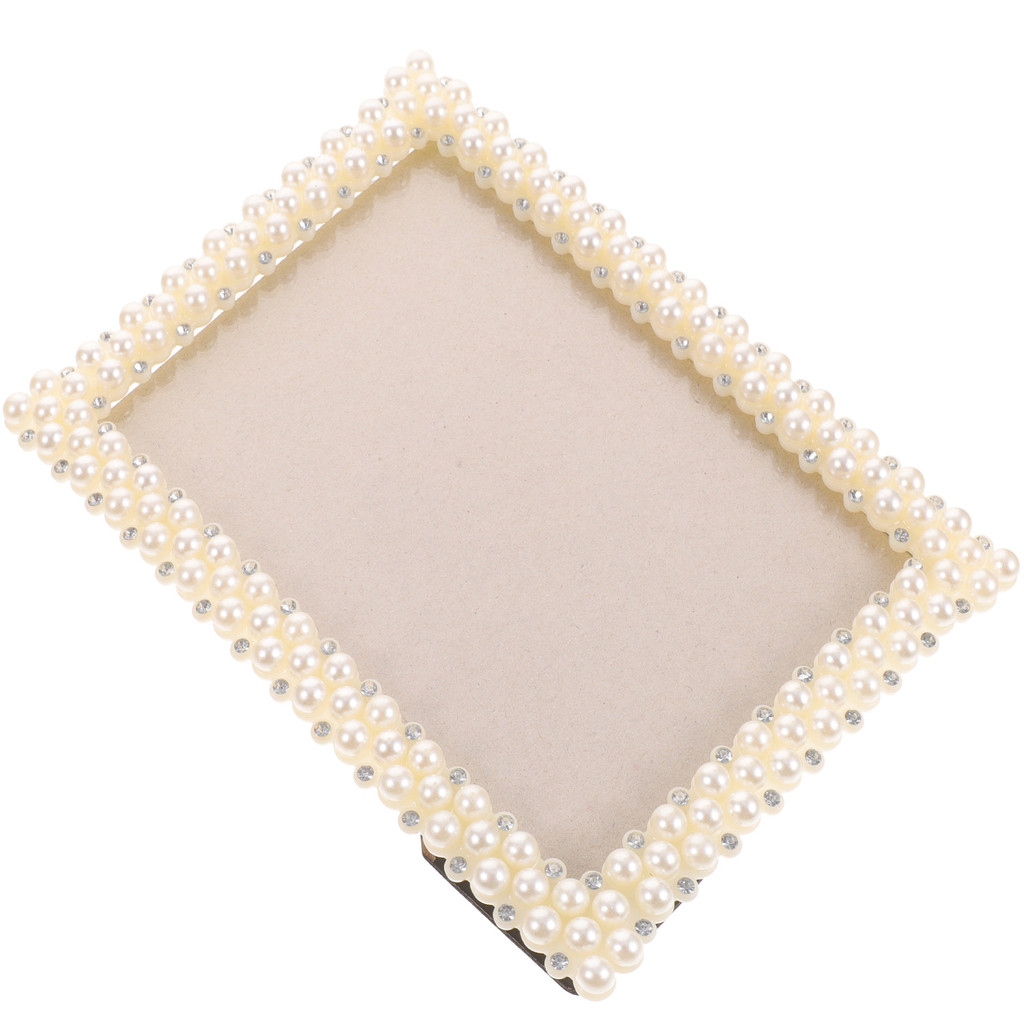 Jual Wedding Pearl Resin Photo Frame Vintage Frames Display Picture ...