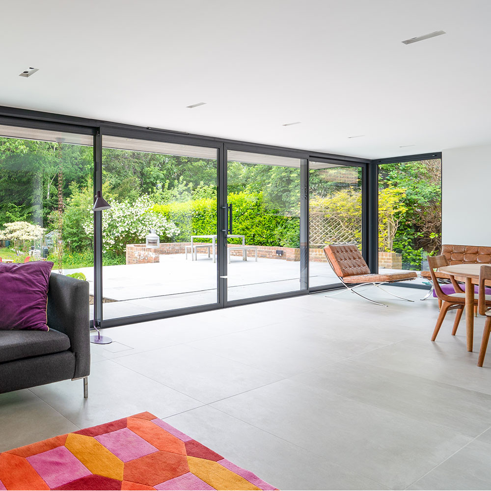 Jual DN Minimalist Home Doors Hurricane Impact Sliding Glass Door ...