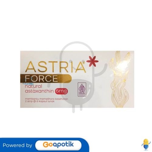 Jual Astria Force 6 Mg Box 12 Kapsul | Shopee Indonesia