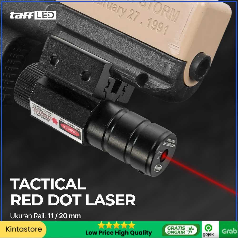Jual Tactical Red Dot Laser Gun Mount Airsoft Rifle 11/20mm - HJ11 | Shopee Indonesia