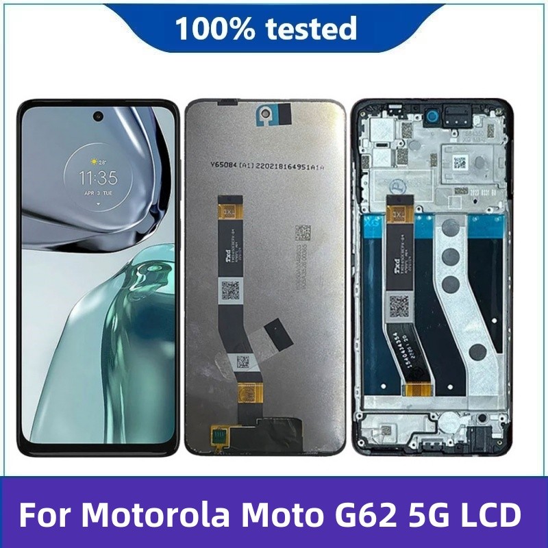 Jual 6.5" For Motorola Moto G62 5g LCD Display Touch Screen Digitizer ...
